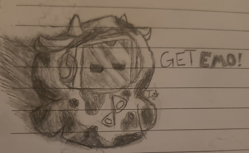 EMO fan art. EMO fan art? EMO fan art! - Sharing - LivingAI Forums
