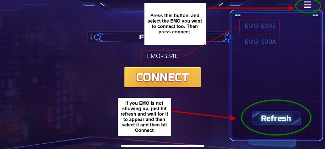 Quick Help Guide for New EMO Owners! - Sharing - LivingAI Forums