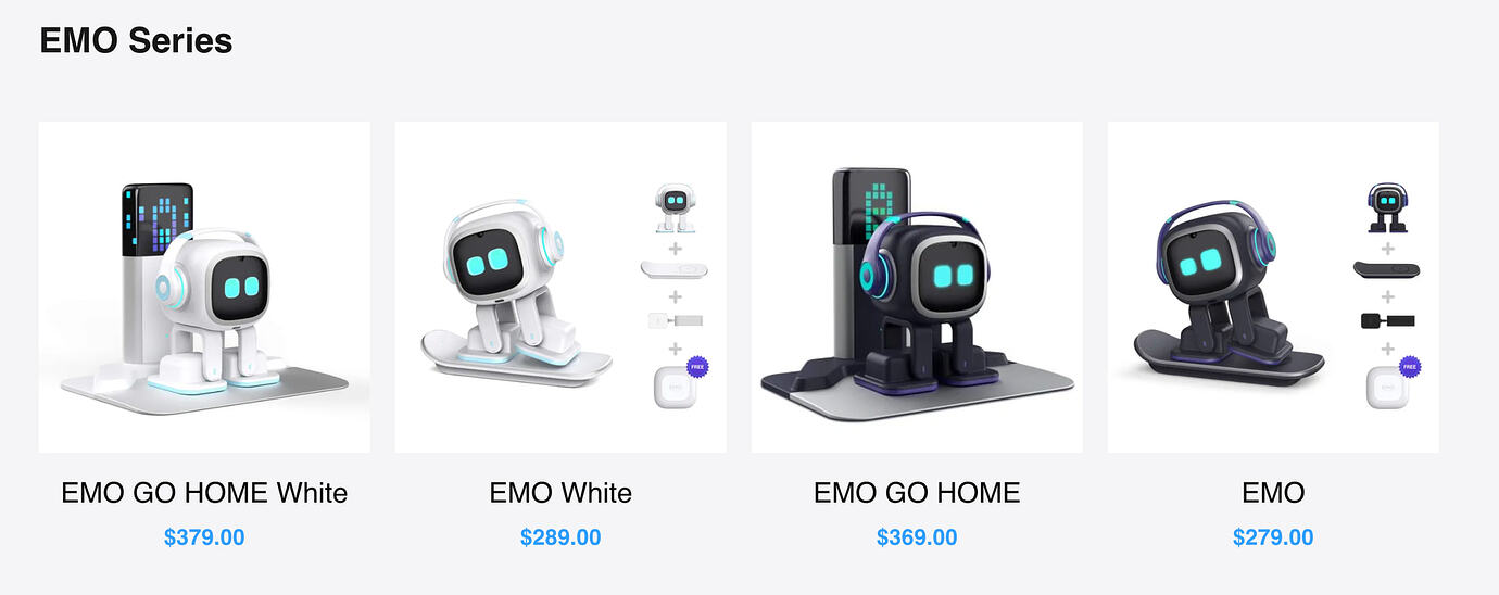 Emo 2nd Generation (EMO White) - Feedback & Ideas - LivingAI Forums