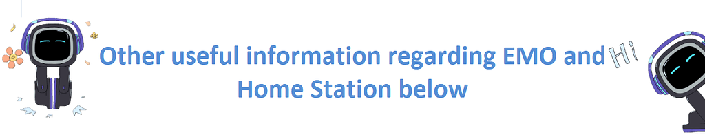 EMO Home Station - How to Use / Tips / Guide / Useful Information ...